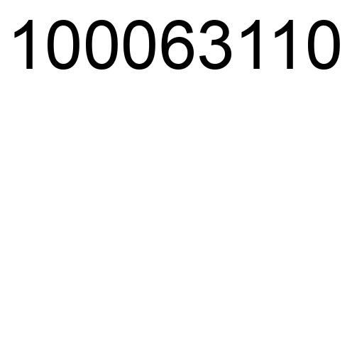 100063110 number, meaning and properties - Number.academy
