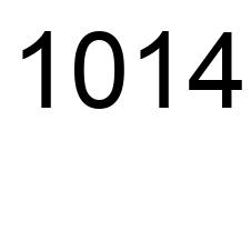 1014 number facts