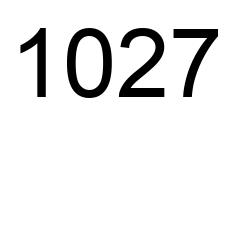 1027 number facts