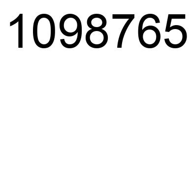 1098765 number facts, meaning and properties