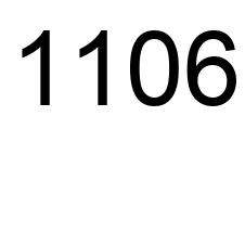 1106 number facts