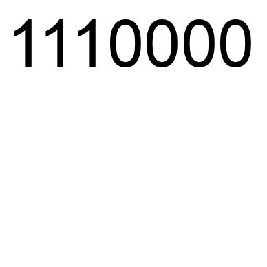 1110000 number facts, meaning and properties