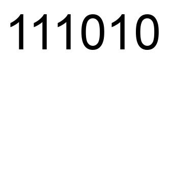 111010 number facts, meaning and properties