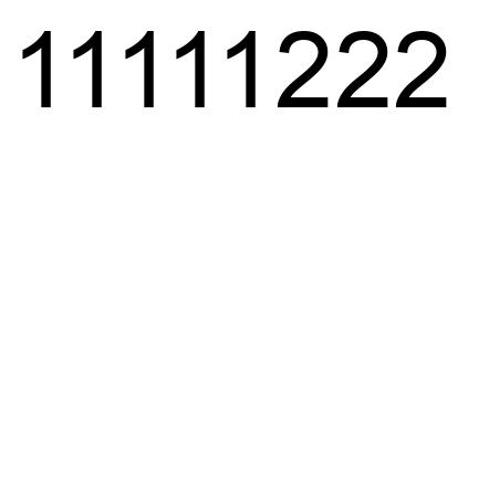 11111222 number facts, meaning and properties