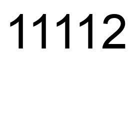 11112 number facts, meaning and properties