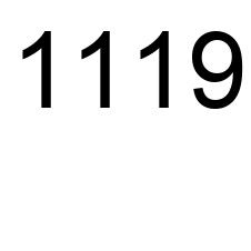 1119 number facts