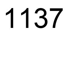 1137 number facts