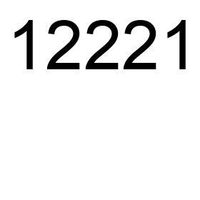 12221 number facts, meaning and properties