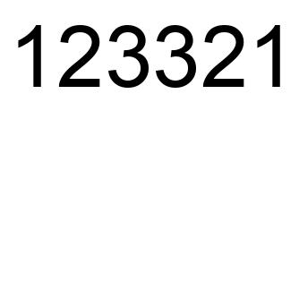 123321 number facts, meaning and properties