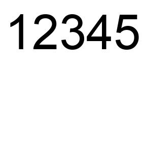12345 number facts, meaning and properties