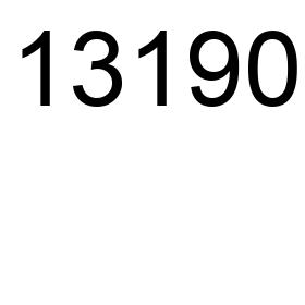 13190 number, meaning and properties - Number.academy