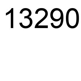 13290 number facts, meaning and properties
