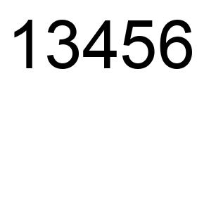 13456 number facts, meaning and properties