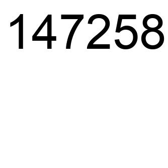 147258 number facts, meaning and properties