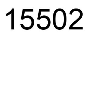 15502 number facts, meaning and properties