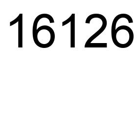 16126 number facts, meaning and properties