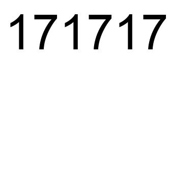 171717 number facts, meaning and properties