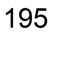 Number 195 facts