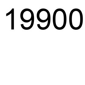 19900 number facts, meaning and properties