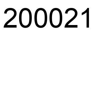 200021 number facts, meaning and properties