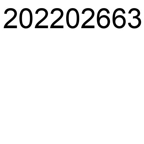 202202663 number facts, meaning and properties