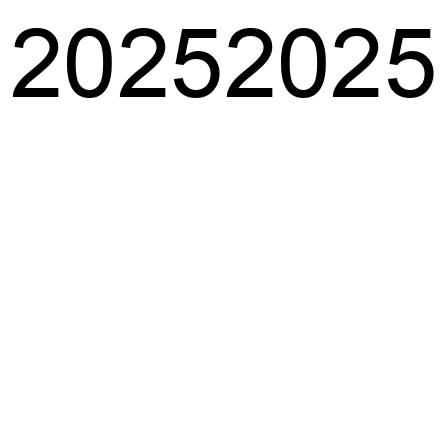 20252025 number facts, meaning and properties