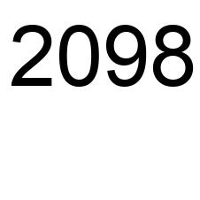 2098 number facts