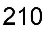 Number 210 facts