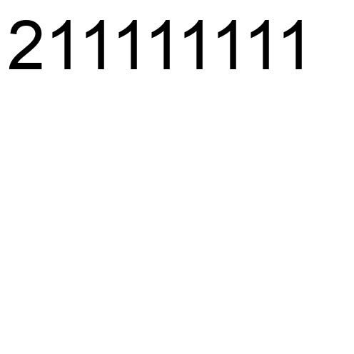 211111111 number facts, meaning and properties