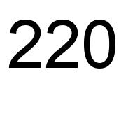 Number 220 facts