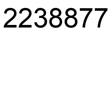 2238877 number facts, meaning and properties