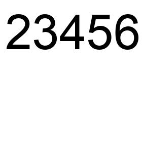 23456 number facts, meaning and properties