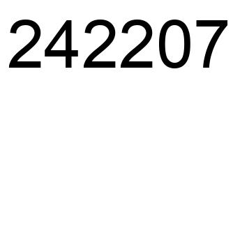 242207 number facts, meaning and properties