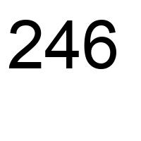 Number 246 facts