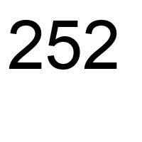 Number 252 facts