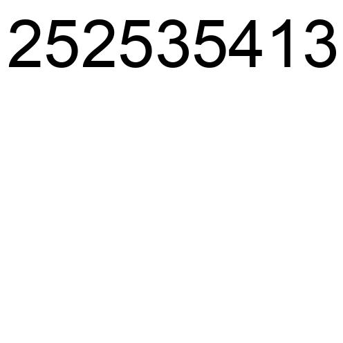 252535413 number, meaning and properties - Number.academy