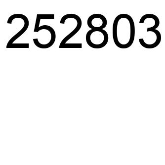 252803 number facts, meaning and properties