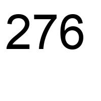 Number 276 facts