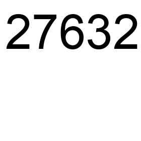 27632 number facts, meaning and properties