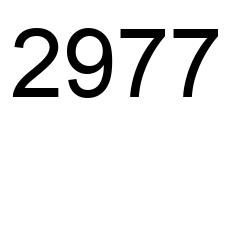 2977 number facts