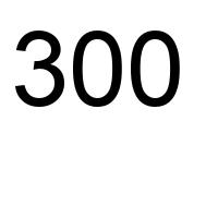 Number 300 facts