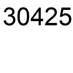 30425 number facts, meaning and properties