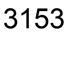 3153 number facts