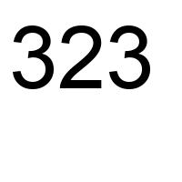 Number 323 facts