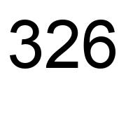 Number 326 facts