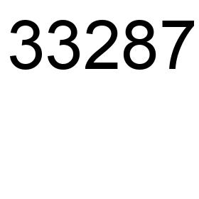 33287 number facts, meaning and properties