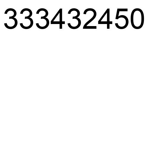 333432450 number facts, meaning and properties