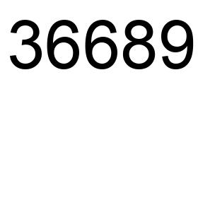 36689 number facts, meaning and properties