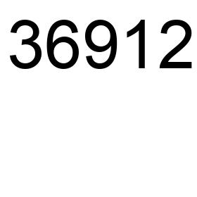 36912 number facts, meaning and properties