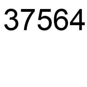 37564 number facts, meaning and properties